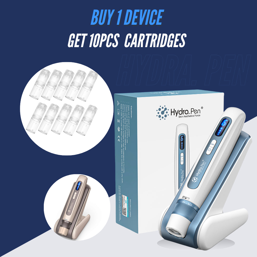 Hydra. Pen H5 Microneedling Pen With 10pcs Cartridges